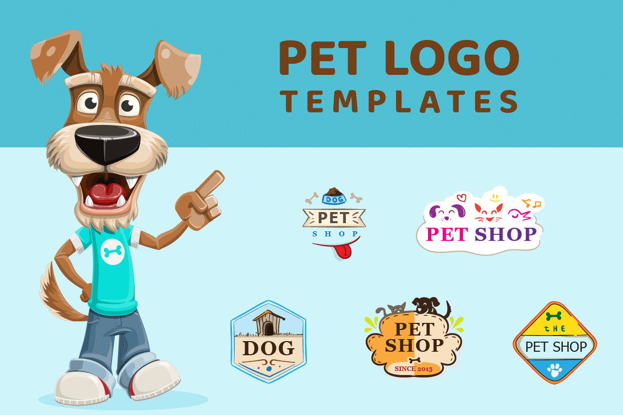 Pet Logo Templates GraphicMama